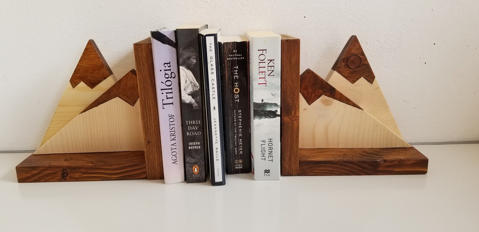 Mountain Bookends - Etsy