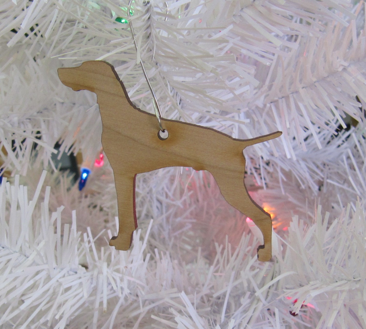 Vizsla Ornament in Wood or Mirror Acrylic Customizable with | Etsy