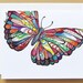 Butterfly Watercolor Card - Etsy