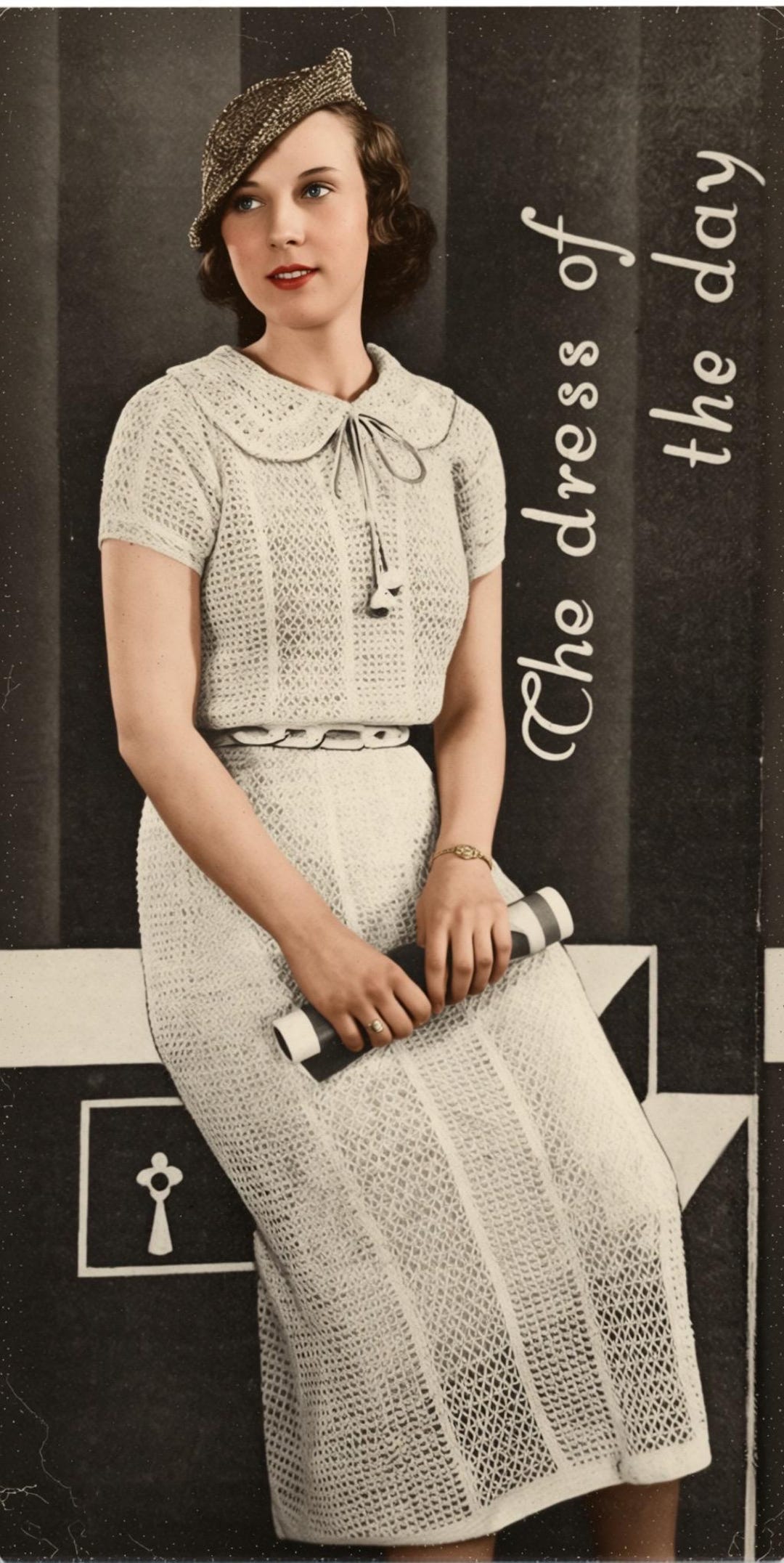 Vintage CROCHET PATTERN Womens 1935 Dress Size 16 PDF Digital Download ...