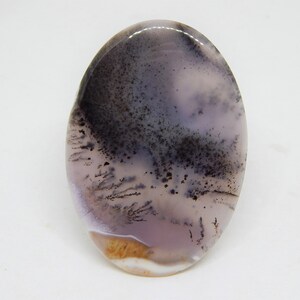 Agata dendritica Cabochon rettangolare merlinite 62 x 43 mm, agata ...