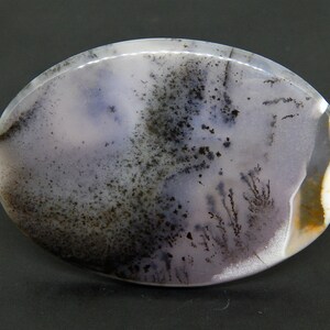 Agata dendritica Cabochon rettangolare merlinite 62 x 43 mm, agata ...