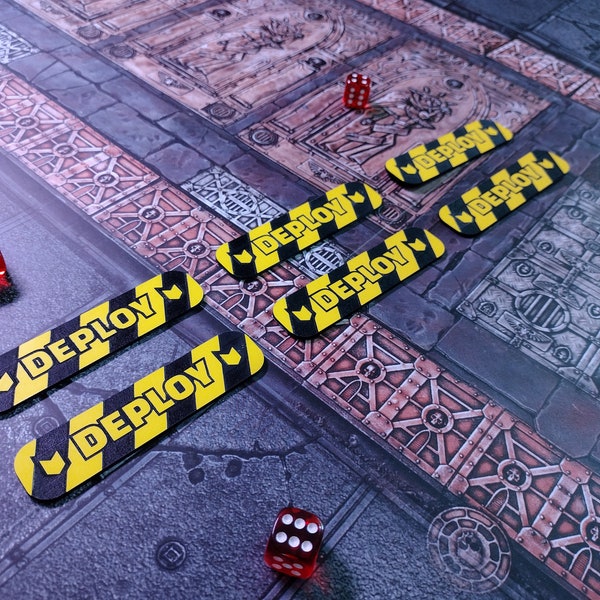 40k Deployment Zone Markers - Etsy