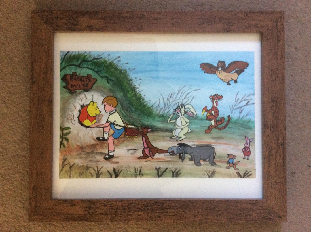 Winnie the Pooh Stuck in the Rabbit Hole - Etsy