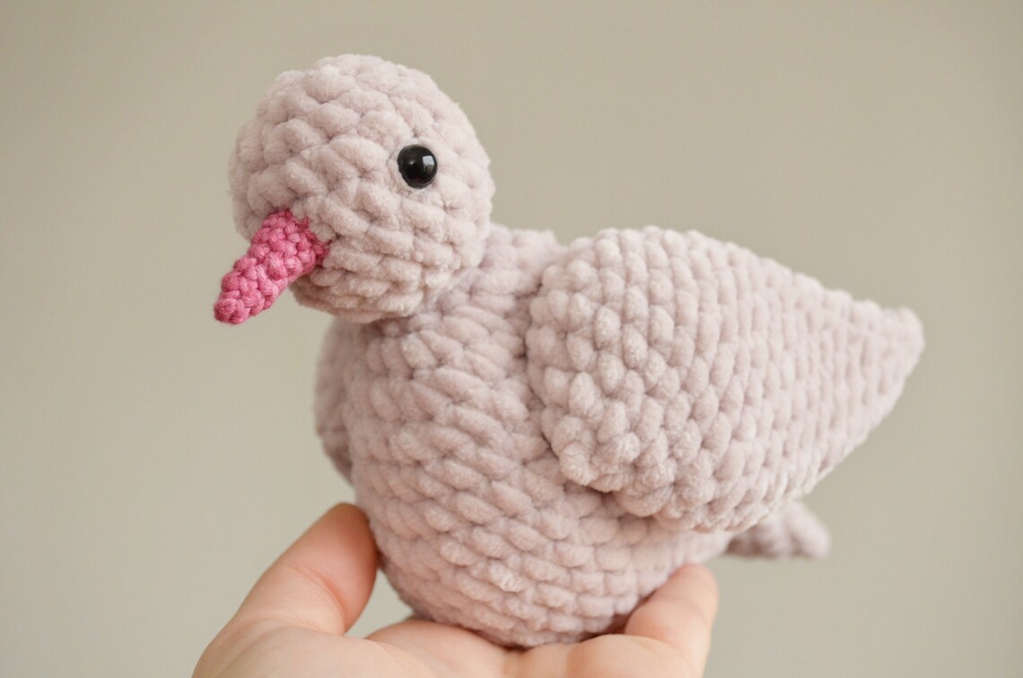 Peace Dove Toy Amigurumi Turtle Dove Pattern Instant - Etsy