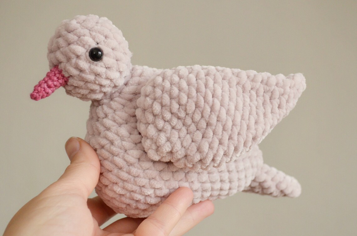 Peace Dove Toy Amigurumi Turtle Dove Pattern Instant - Etsy