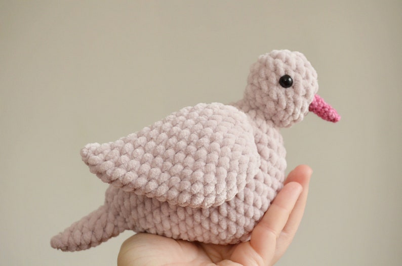 Peace Dove Toy Amigurumi Turtle Dove Pattern Instant - Etsy