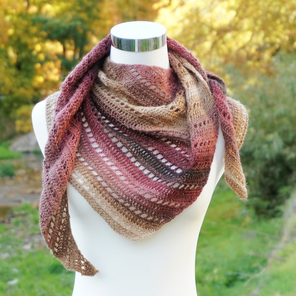 Asymmetrical Shawl - Etsy