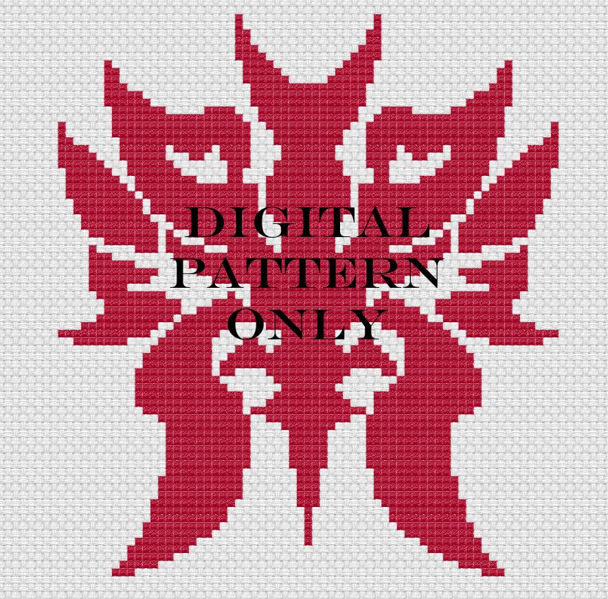 Sewing & Needlecraft Final Fantasy XIV Elidibus Ascian Glyph Cross ...