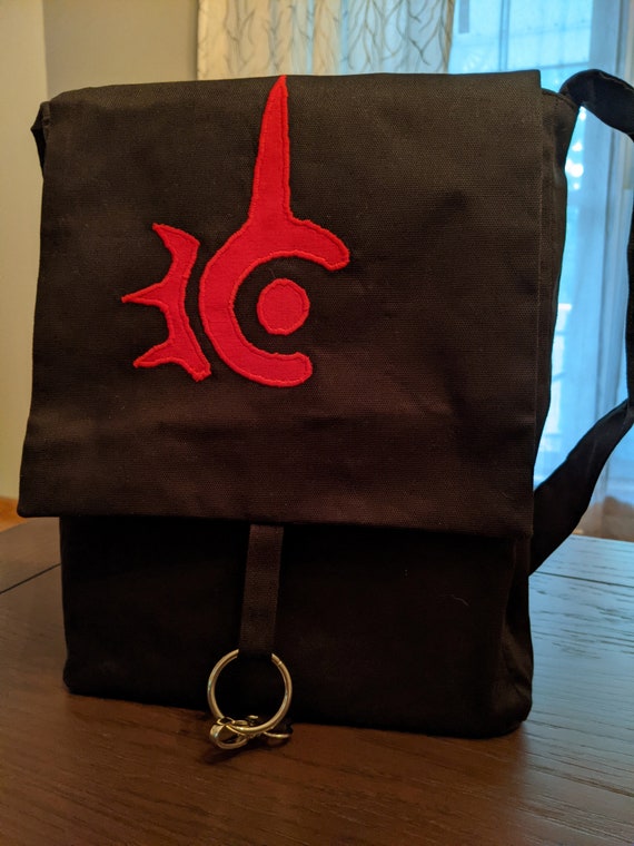 Final Fantasy XIV 14 FFXIV Appliqued Red Mage Job Symbol Black | Etsy