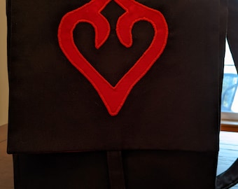 Final Fantasy XIV 14 FFXIV Appliqued Summoner Job Symbol Black | Etsy