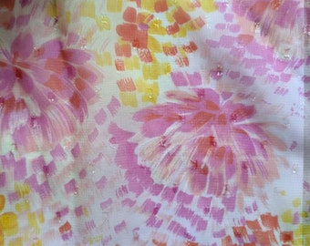 Sheer Floral Fabric | Etsy
