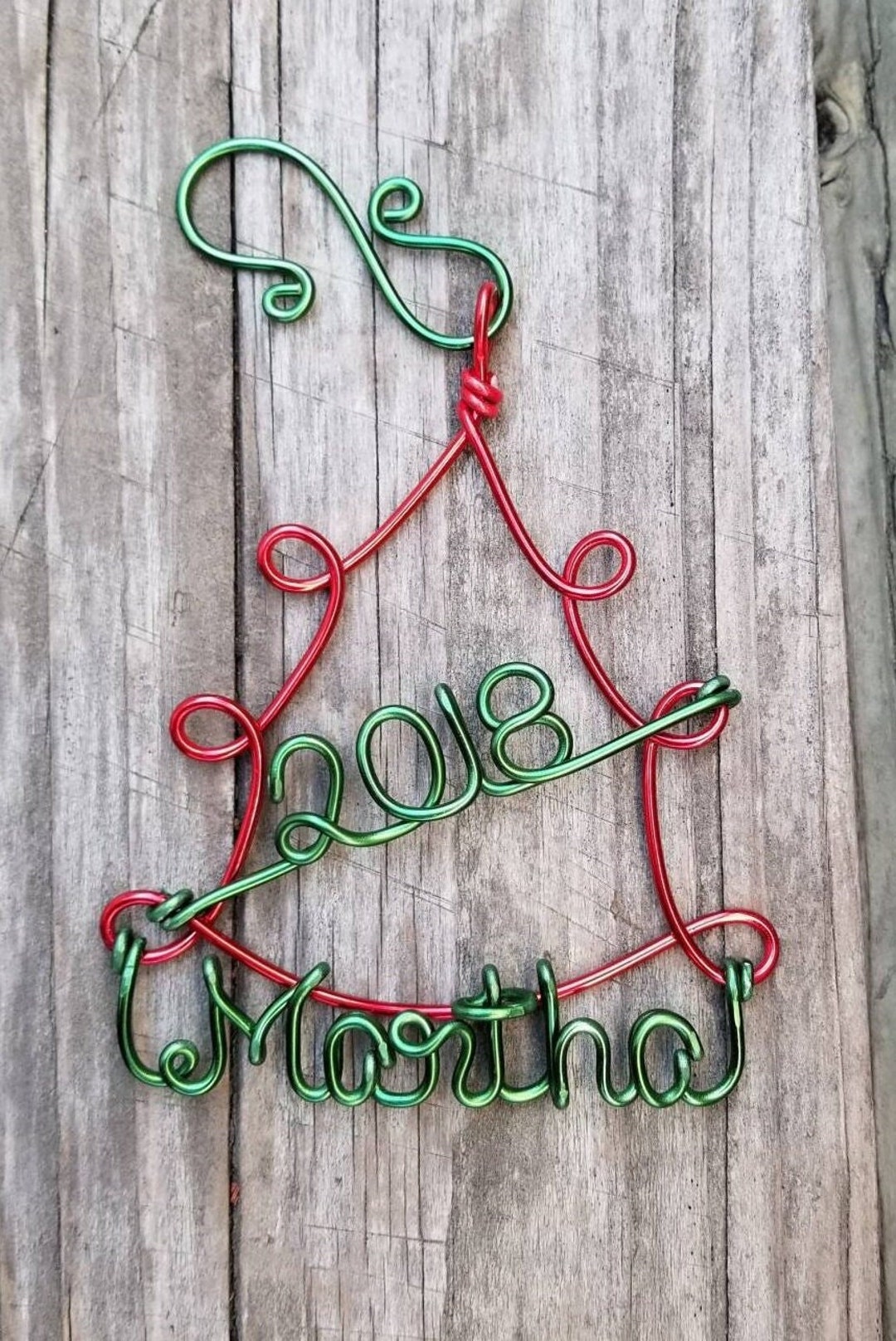 Christmas Tree Ornament / Wire Ornament/ Pet Ornament / Holiday ...