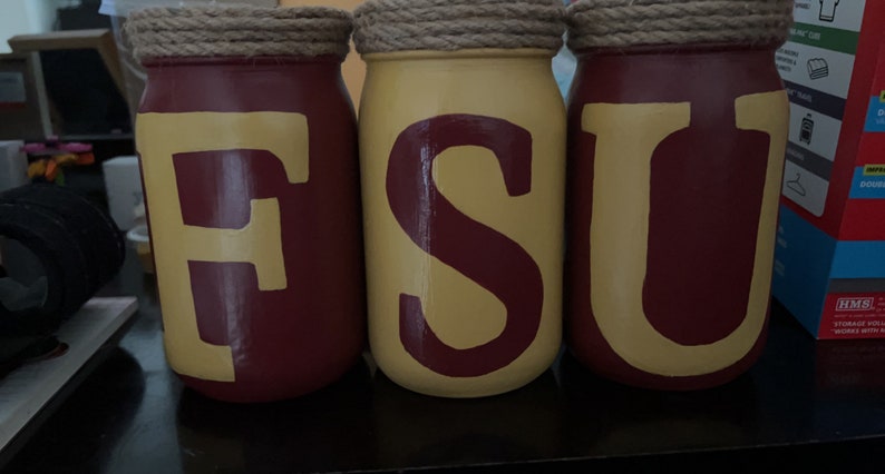 Graduation Party/football Tailgating Accessory - Favorite College - Etsy