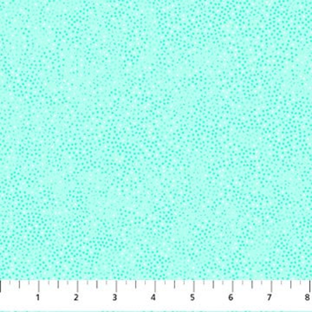 Ditsy, Very Tiny Dots, Aquamarine, Blender, Accent Fabric, Tonal Trios ...