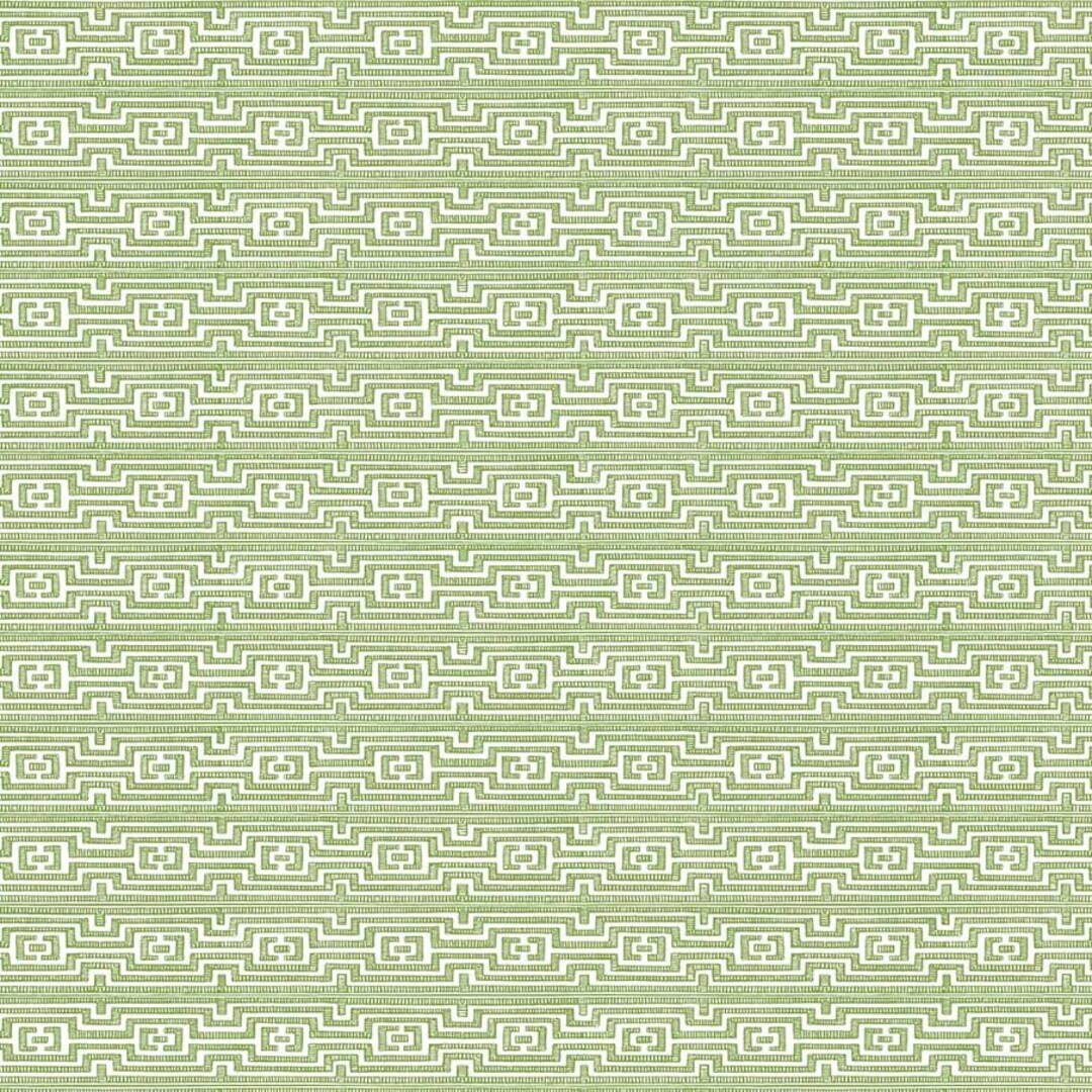Lovely, Green, Geometric, Grid Stripe, Digitally Printed, Deborah's ...