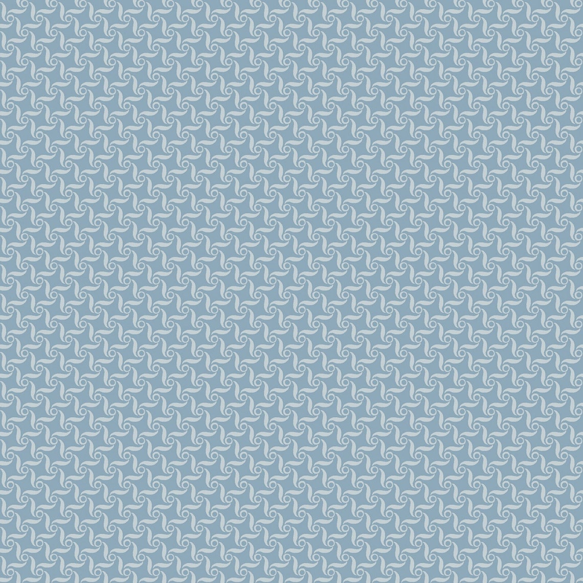 Lovely, Blue, Tiny Swirl, Pinwheel, Orderly, Accent Fabric, Adelaide ...