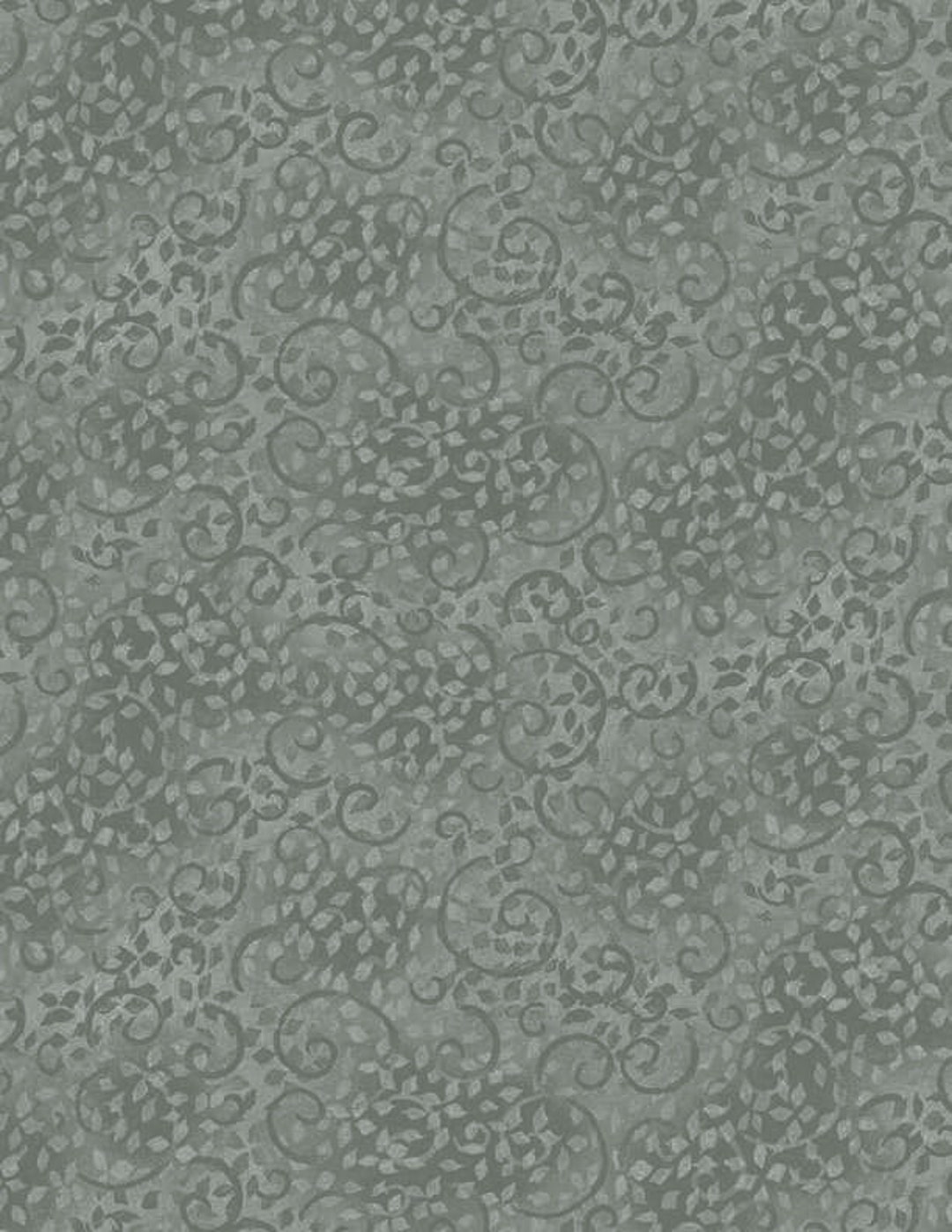 Gray Scroll, Texture, Accent Fabric, Essentials Basic, Wilmington ...