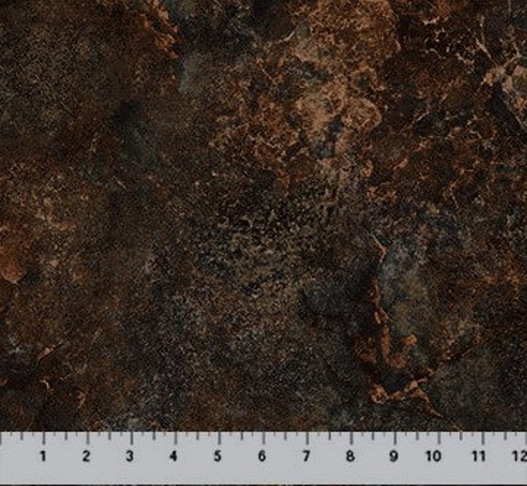 Dark Brown, Quartz Design, FABRIC, 100% Cotton, Stonehenge Gradations II, Iron Ore, Northcott ...