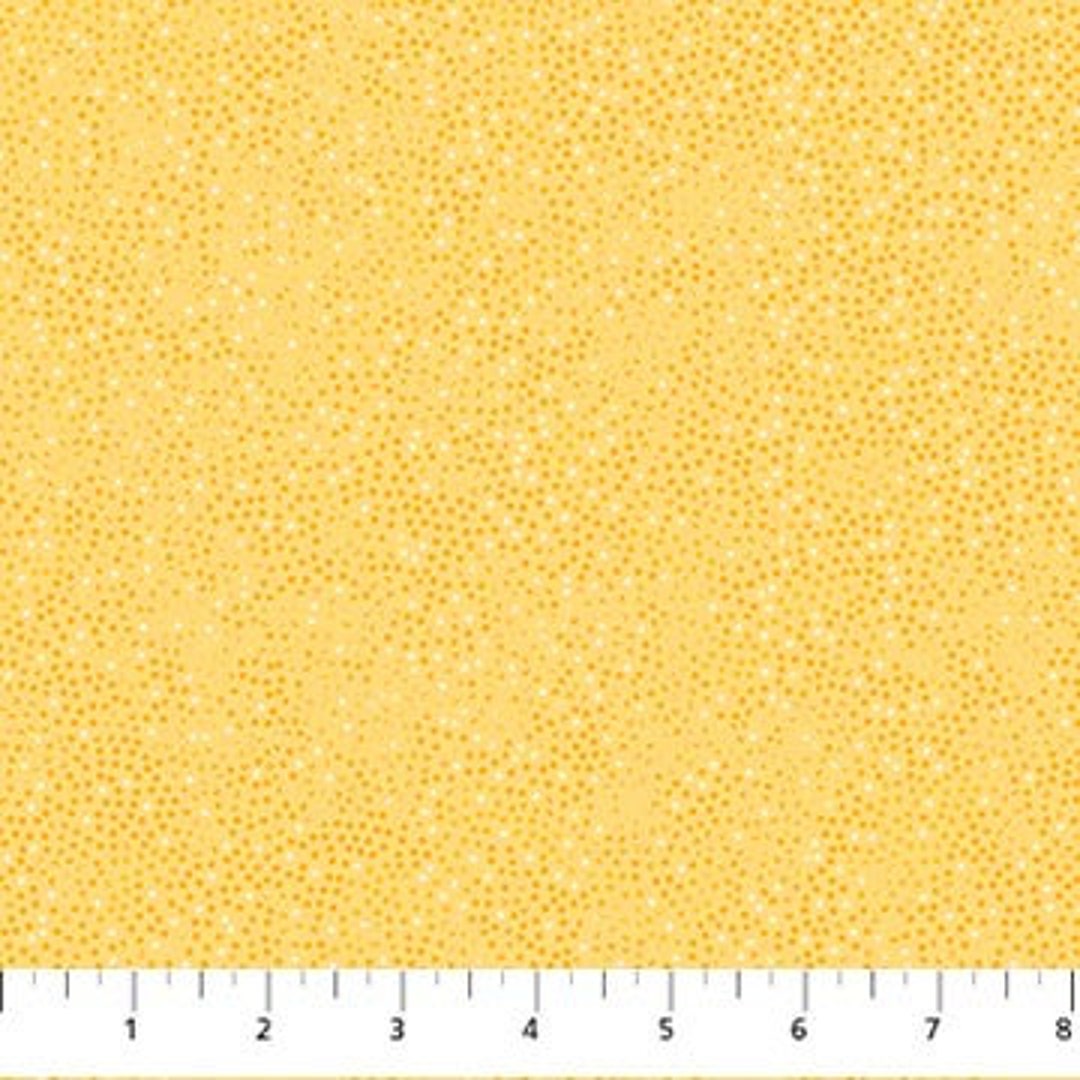 Ditsy, Very Tiny Dots, Yellow Topaz, Blender, Accent Fabric, Tonal ...
