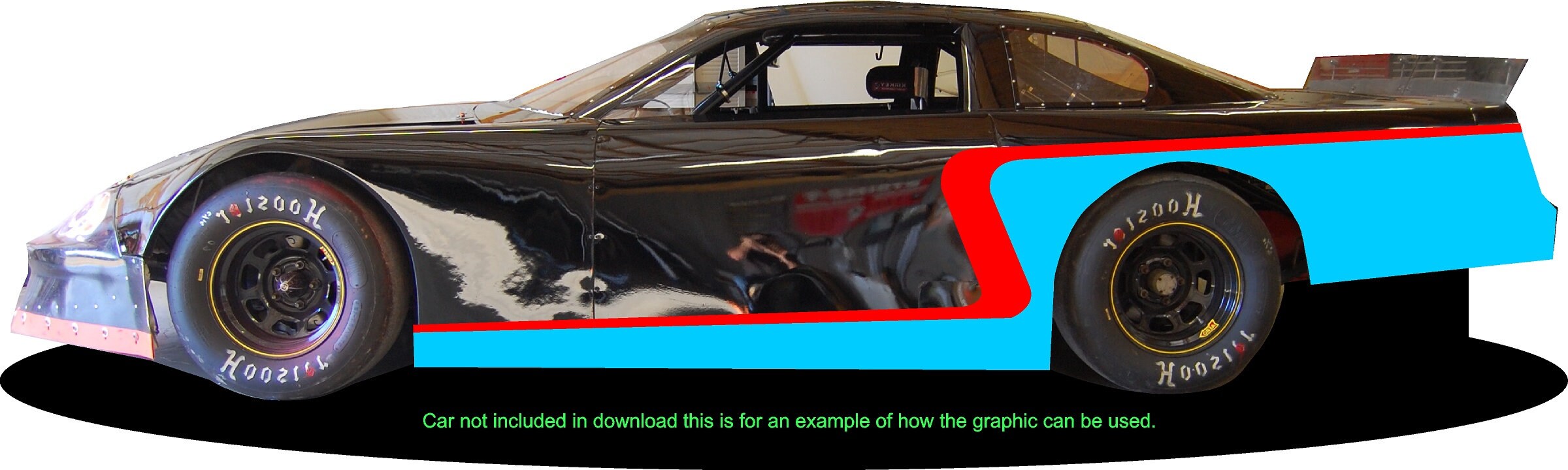 Racecar Side Wrap Vector 15 - Etsy