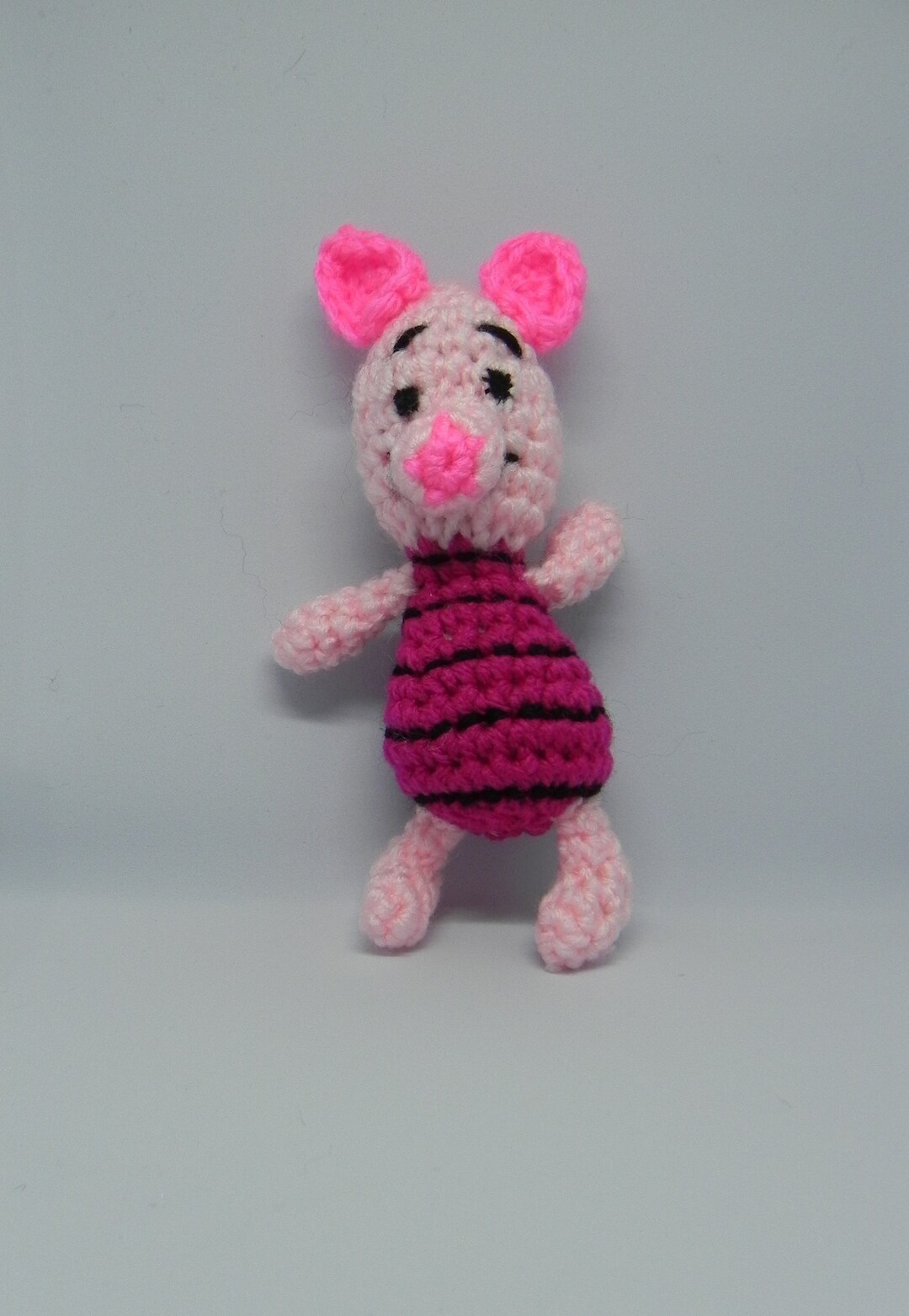 Piglet Crochet Figure - Etsy