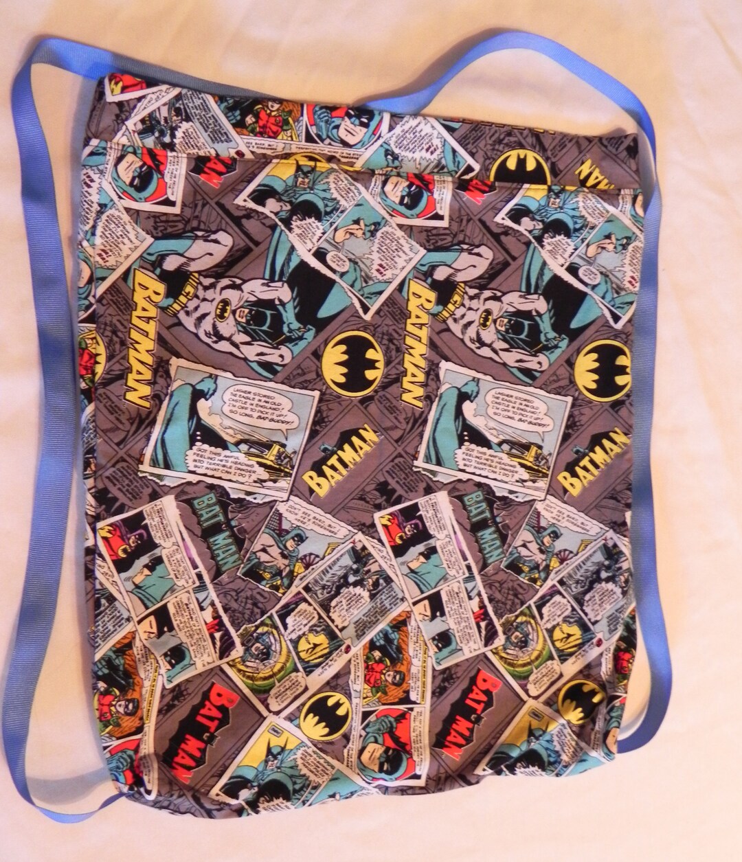 Batman Drawstring Backpack - Etsy