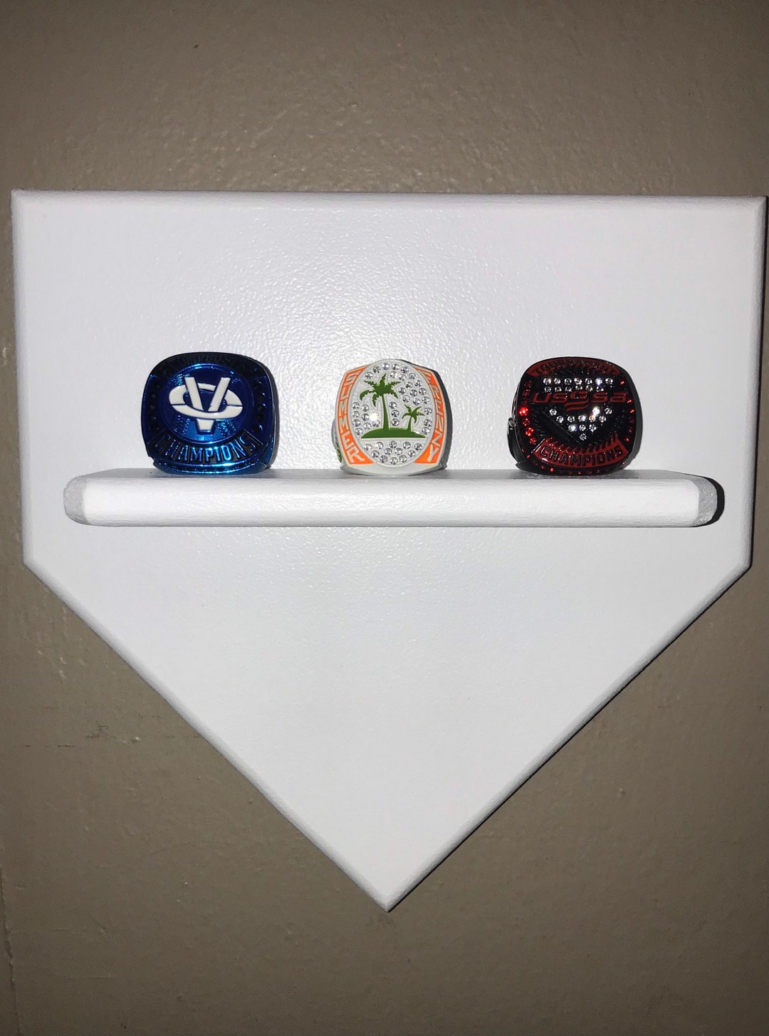 Baseball Softball 3 Ring Display - Etsy