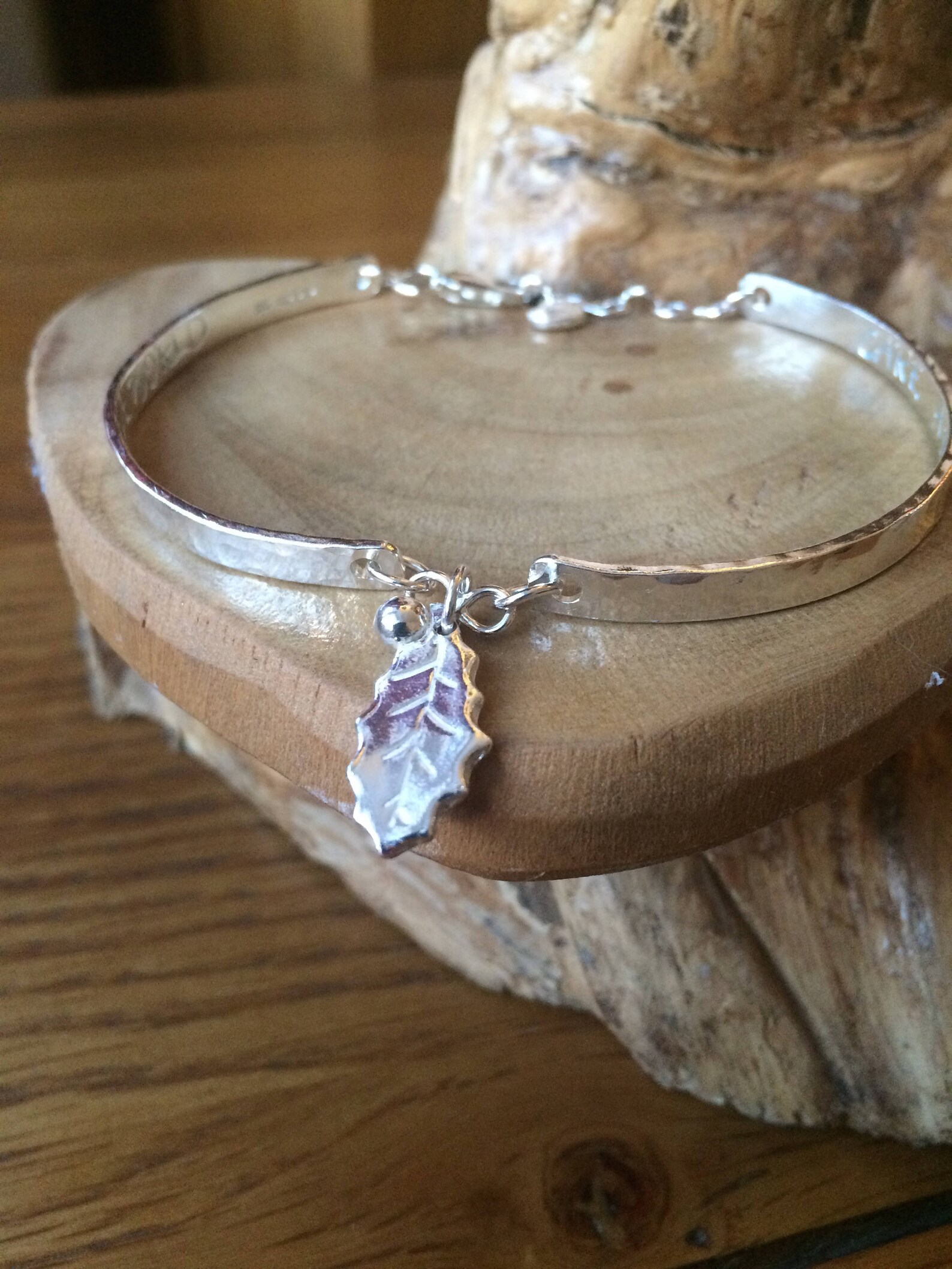 Personalised Sterling Silver Bracelet Fully Hallmarked With | Etsy UK