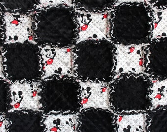 Mickey Mouse Quilt | Etsy