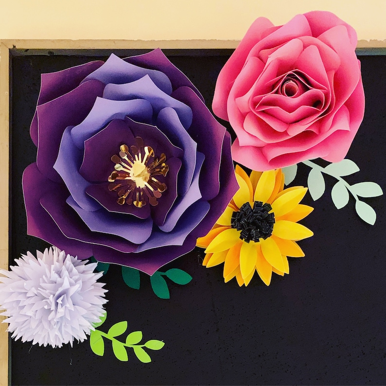 Paper Flowers - Etsy