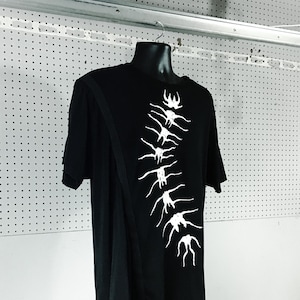 Centipede - Spinal Print, Mens Tall Tshirt - Etsy