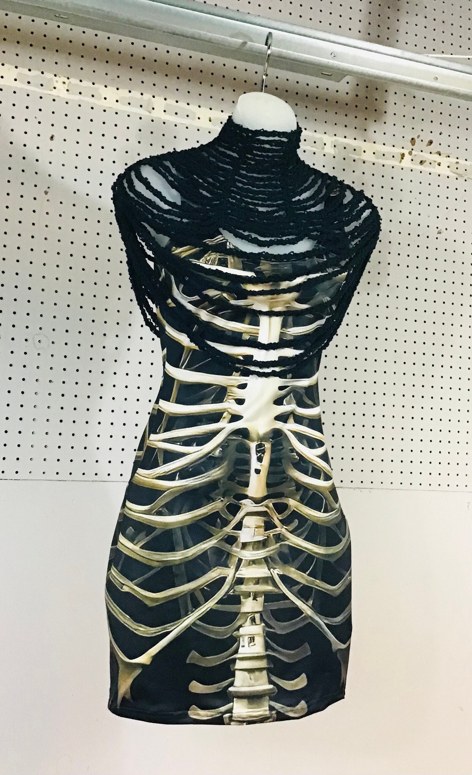 Them Bones - Bodycon Dress With Custom Woven Necklace - Etsy