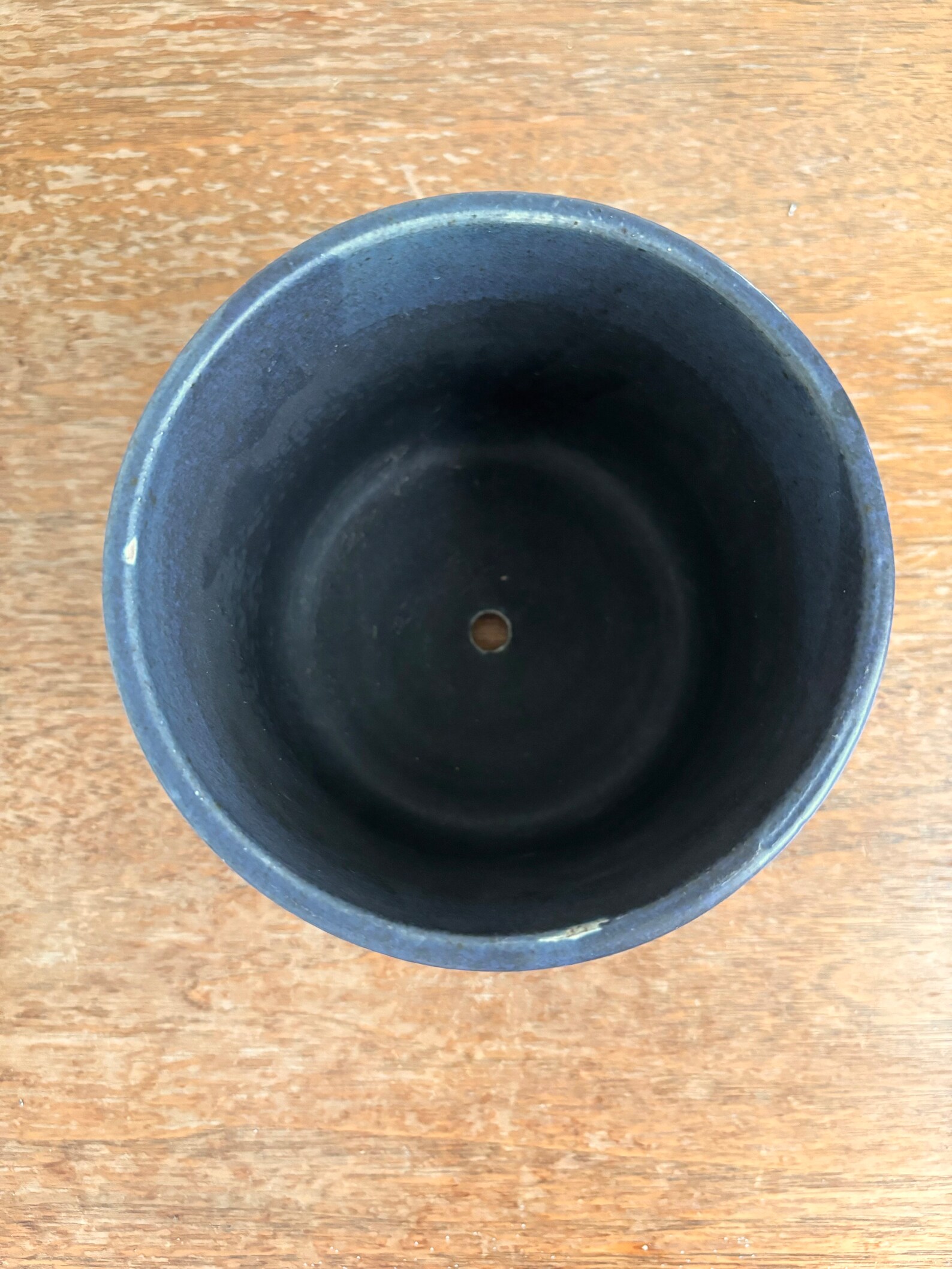 Blue Flower Tulip Planter Pot | Handmade Ceramic - Etsy