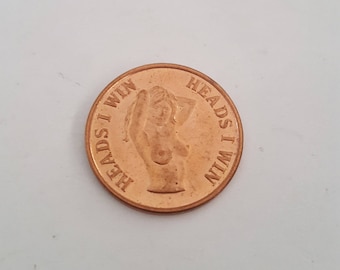 Head I Win Tails You Lose Coin - Etsy