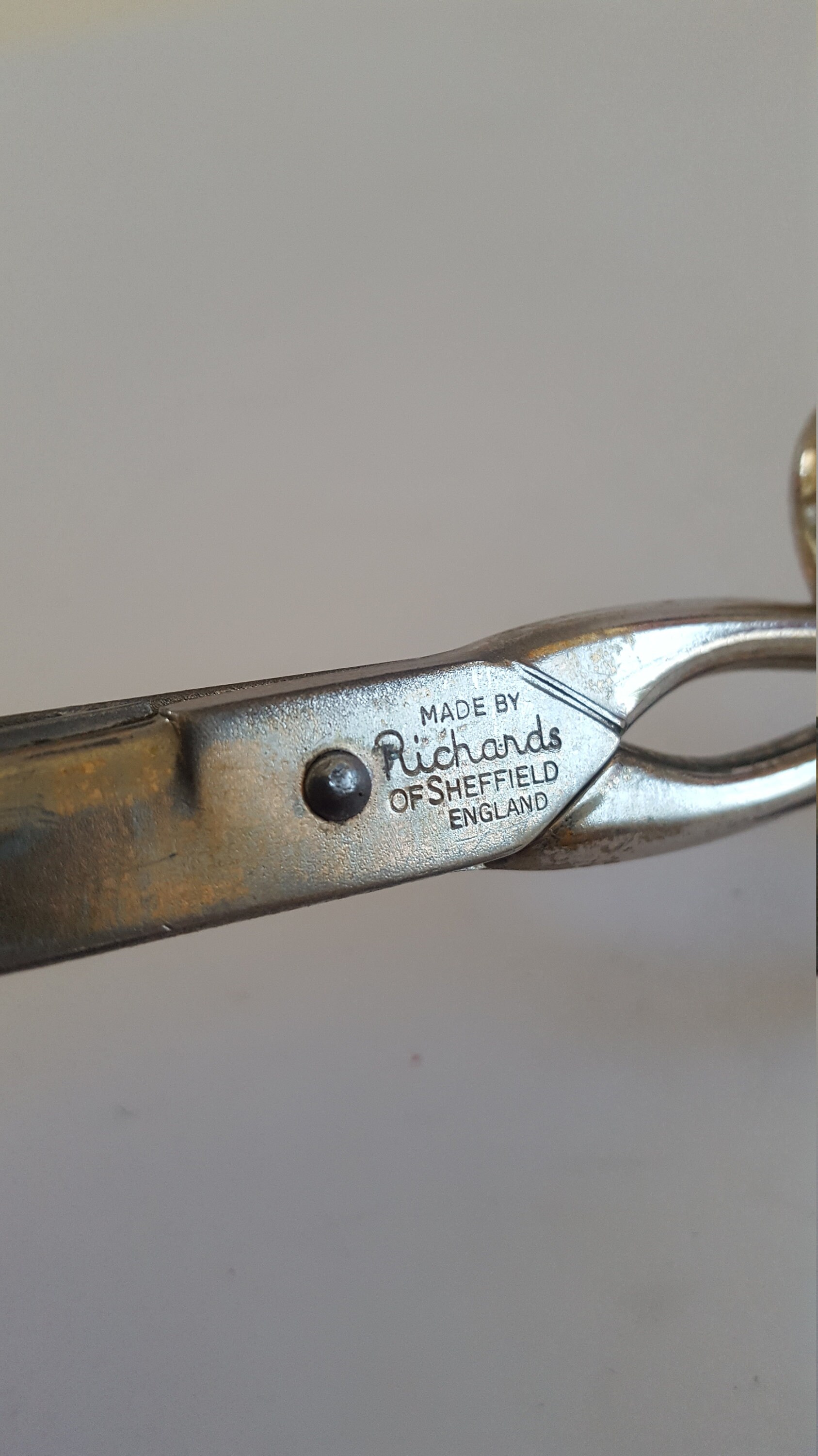 Vintage Richards of Sheffield Scissors: Golden Age Nickel Chrome - Etsy