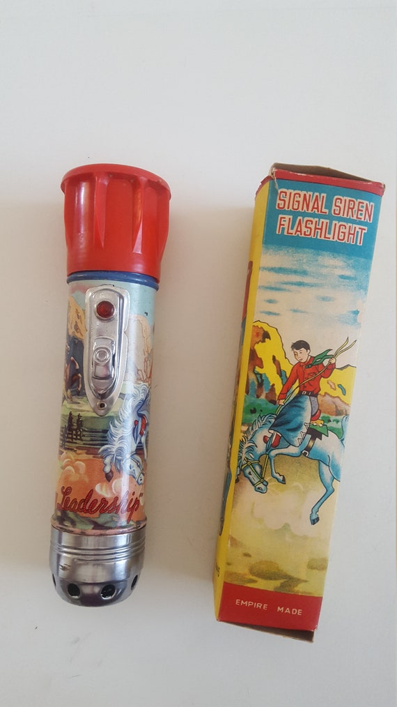 Vintage Circa 1955 Rare Seal Brand Lithograph Flashlight - Etsy