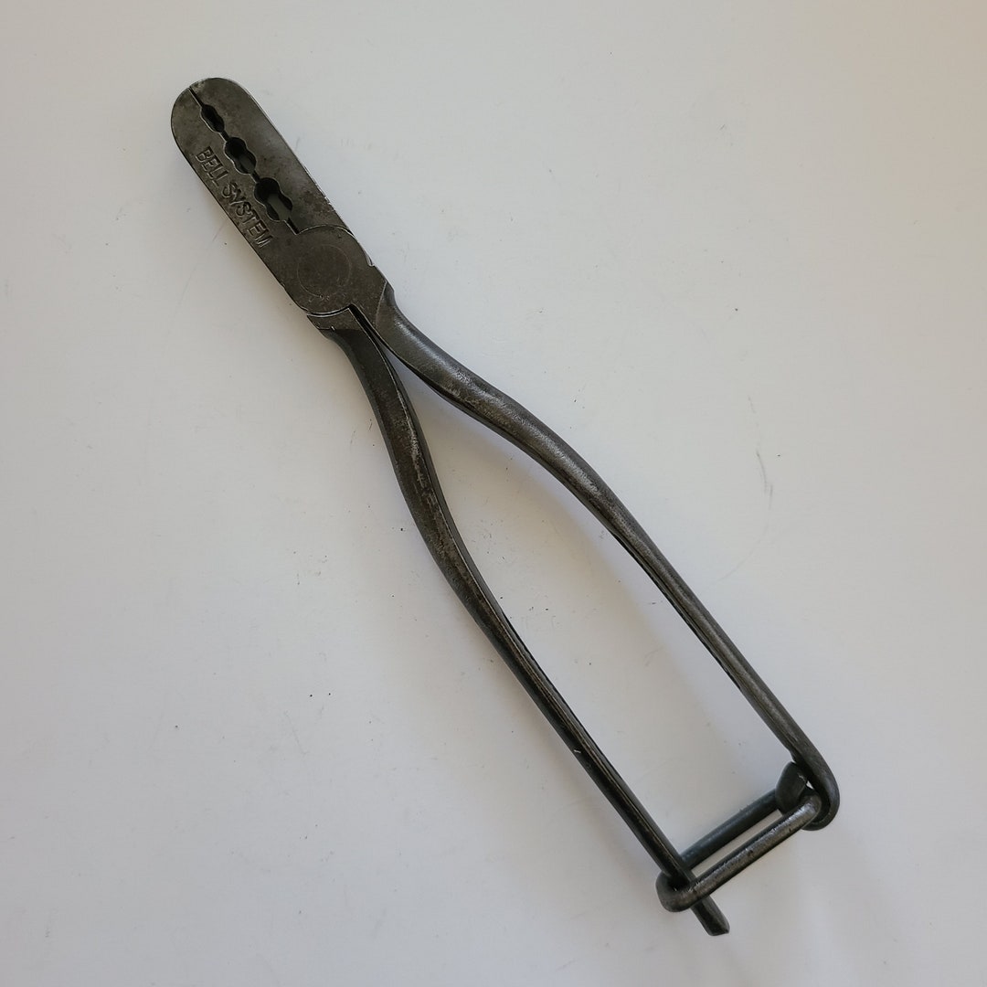 Vintage Circa 1950's Bell System Telephone Lineman's Wire Splicing Tool ...