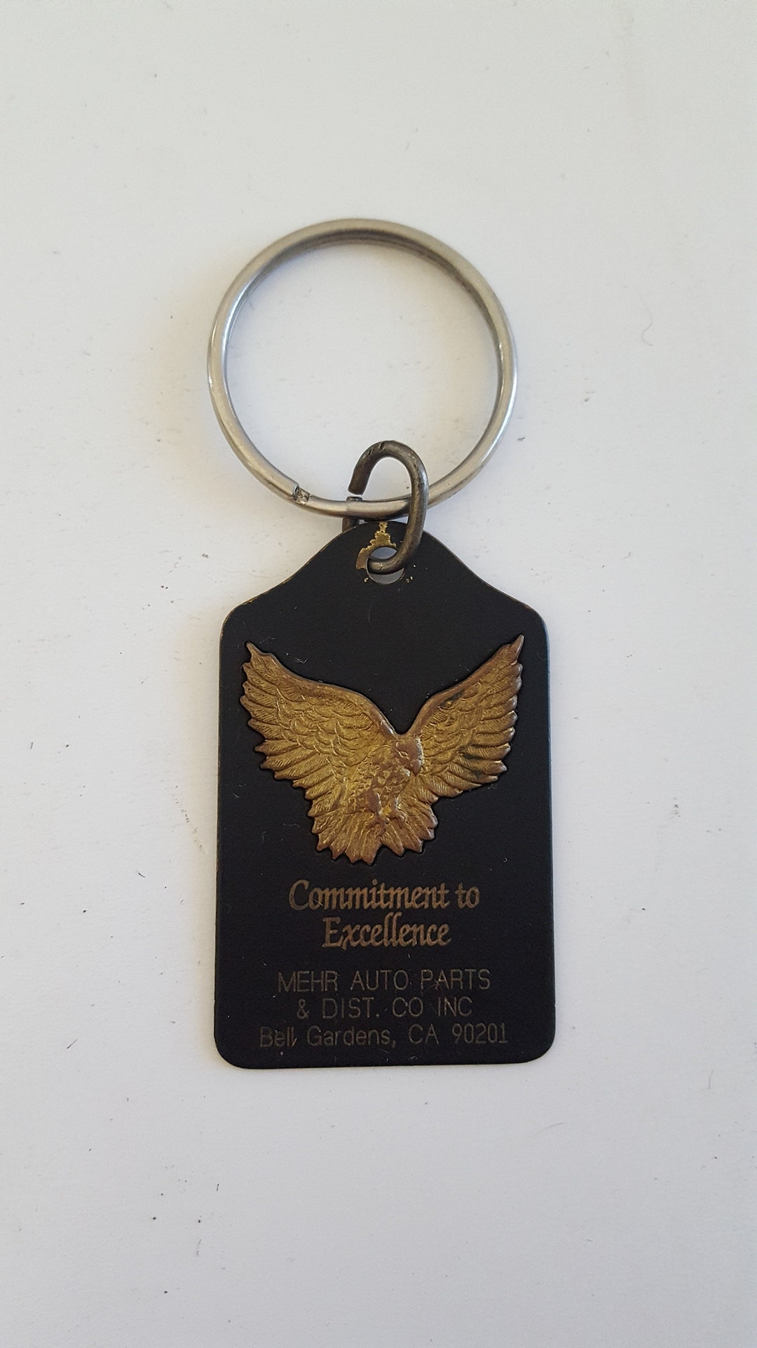 Vintage Circa 1980's Advertising Keychain Fob Mehr Auto Parts and ...