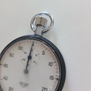 Vintage Heuer Leonidas Stopwatch: 1970s Swiss Made 7700 Model - Etsy