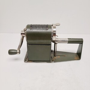 Antique C1920's "dandy" Self Feeder Manual Pencil Sharpener Automatic ...