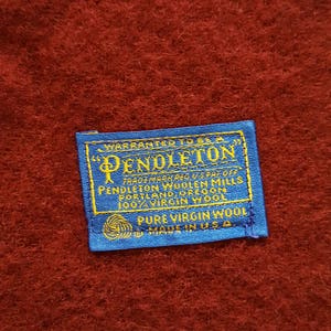 Vintage Pendleton Arizona State University Wool Stadium Blanket (76" X ...