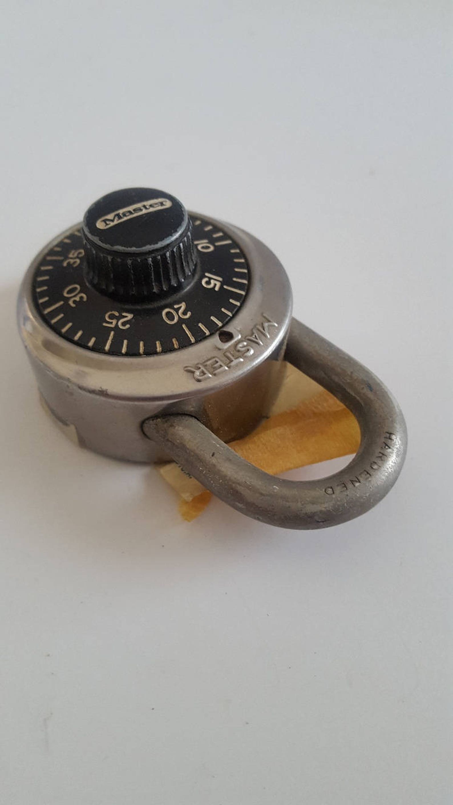 Vintage 1960's Working Master Lock Combination Padlock | Etsy