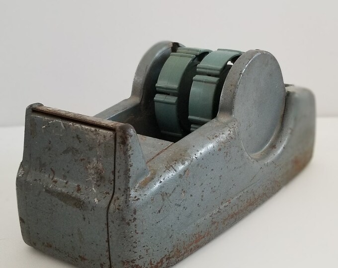Vintage Mid 20th Century Heavy Dual Tape Dispenser, Marked 3M C-22 and ...