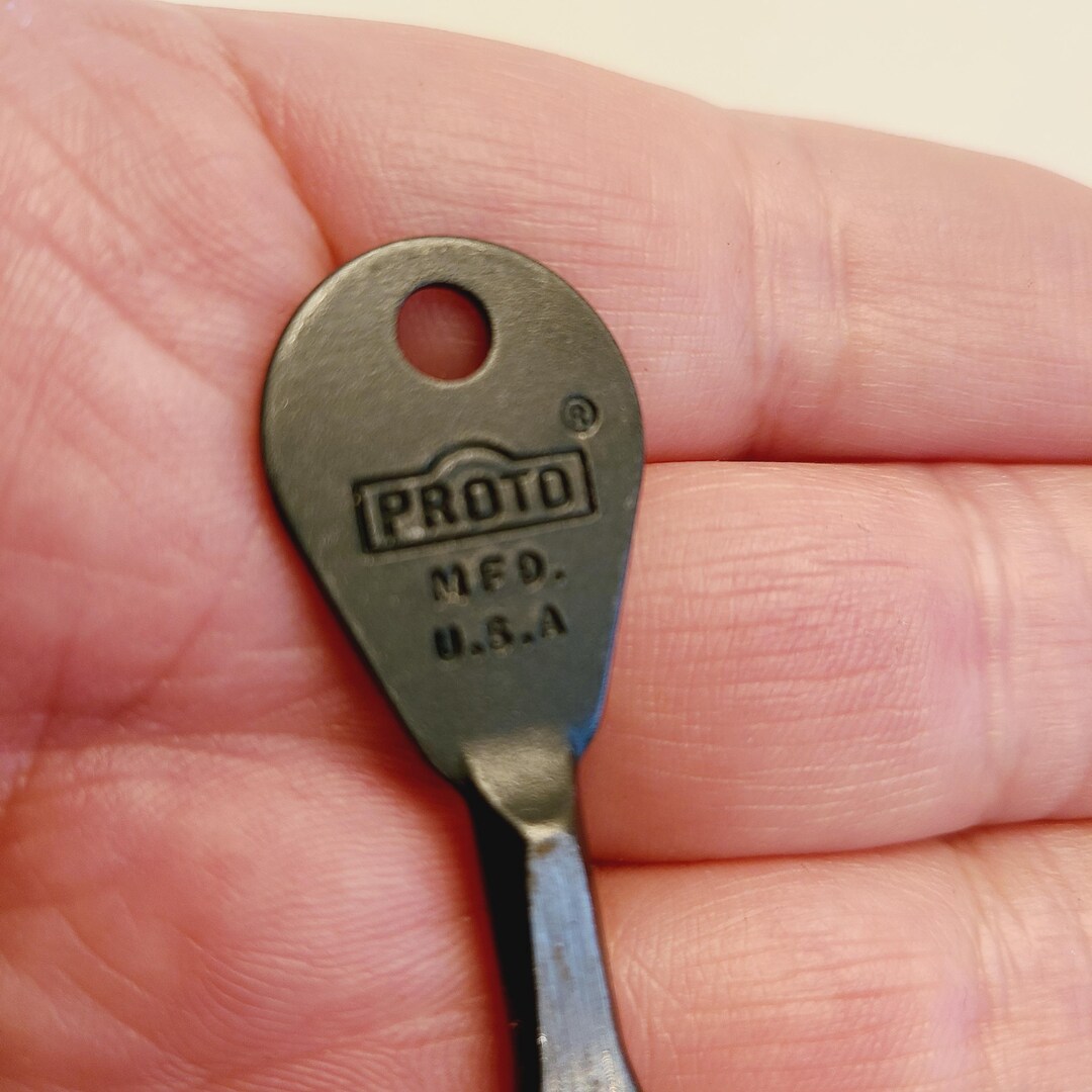 Vintage Circa Late 1950's Proto Tools Key Ring Standard Screwdriver ...