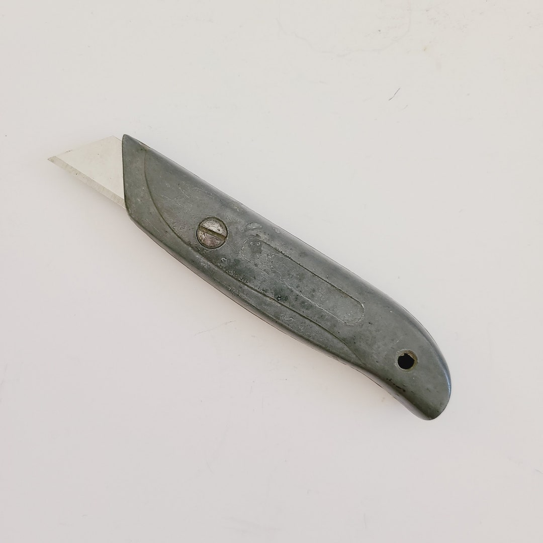 Vintage Circa 1960's Unmarked Utility Knife, Uncleaned Condition Made ...