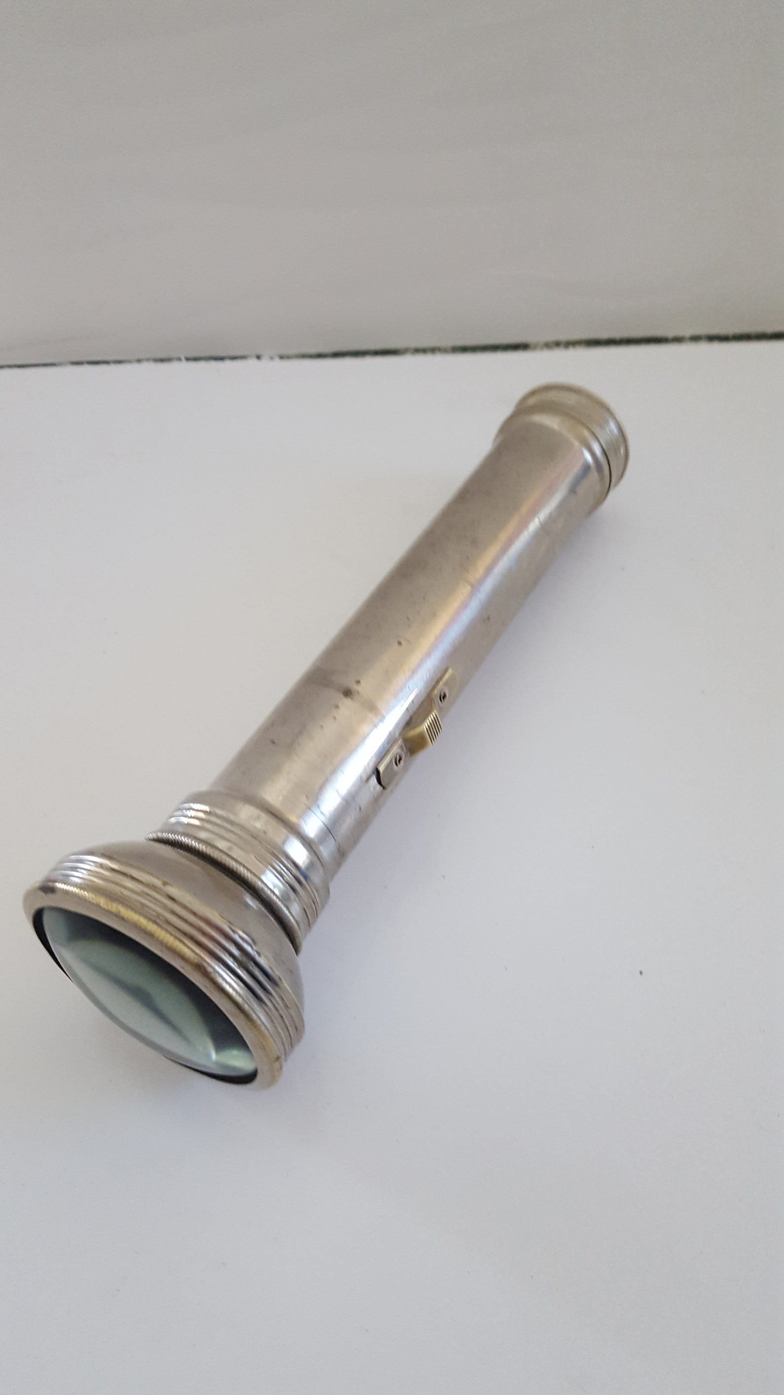 Antique 1917 French Ray-o-lite Nickel Plated Flashlight - Etsy