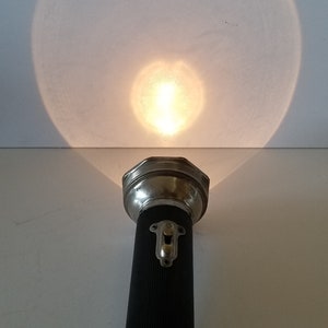 Antique Circa 1917 French "ray-o-lite" Flashlight Vulcanite Case, Flat ...