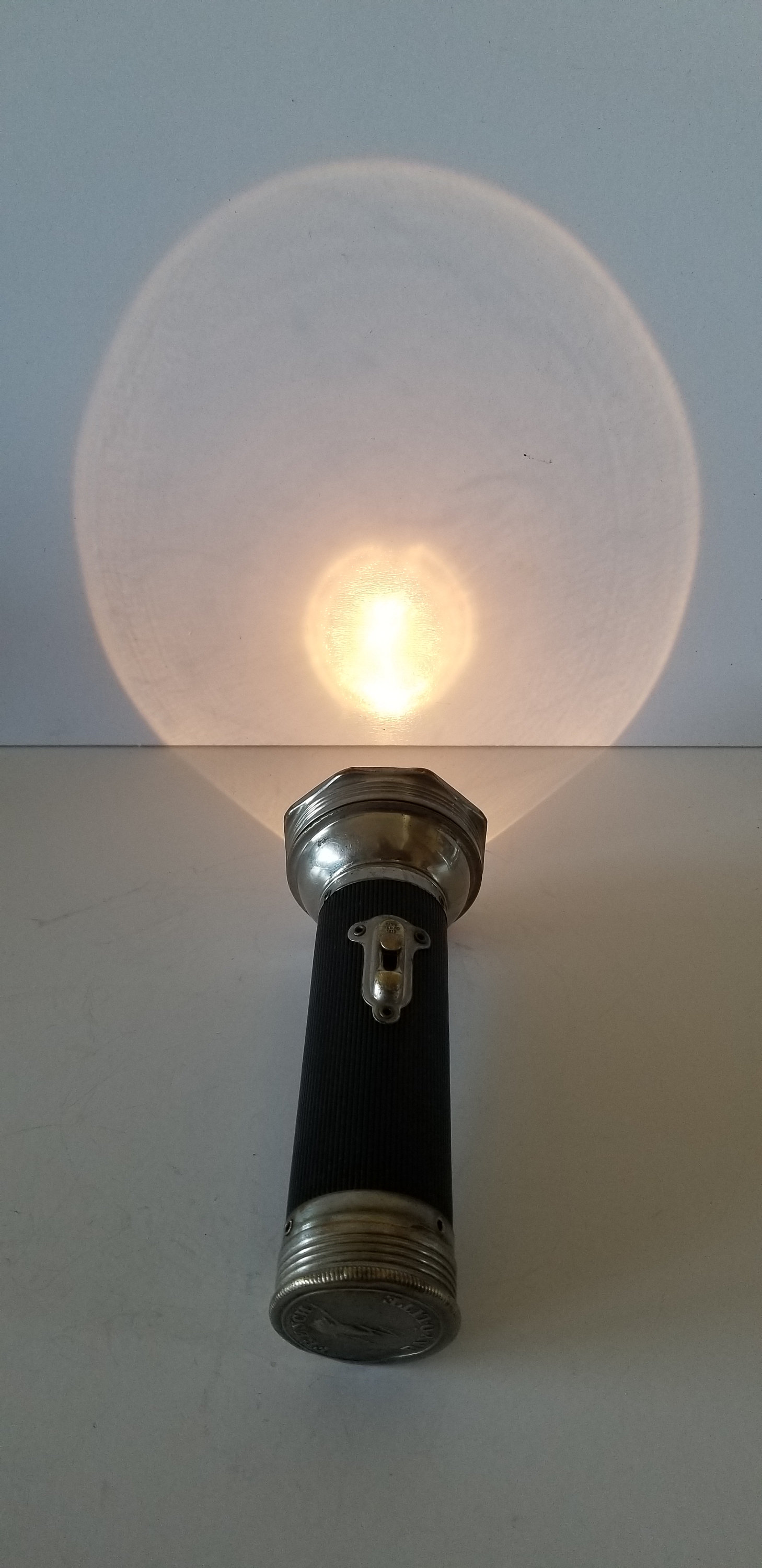 Antique Circa 1917 French "ray-o-lite" Flashlight Vulcanite Case, Flat ...