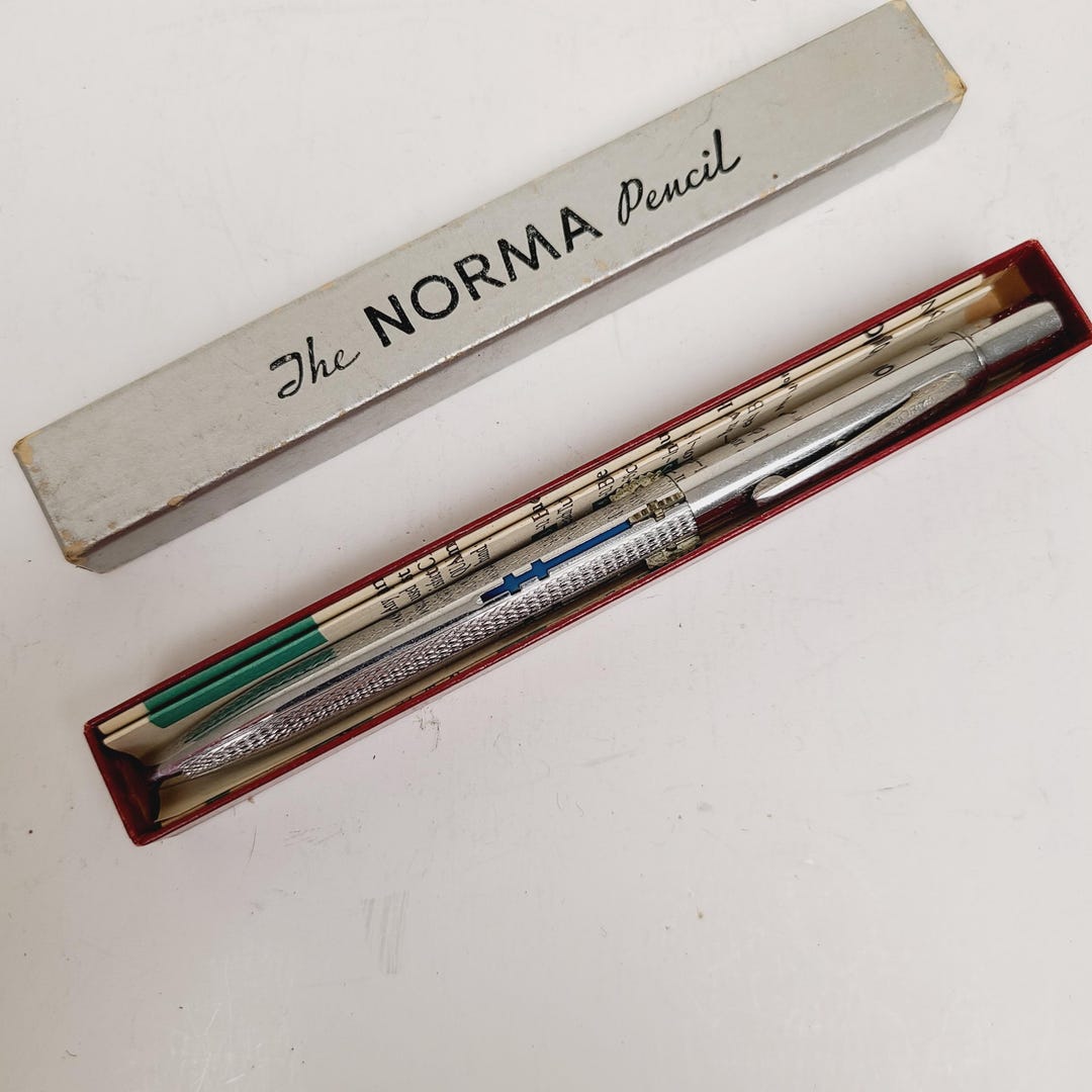Vintage Circa 1950's the Norma Pencil No.104 4 Color Mechanical ...